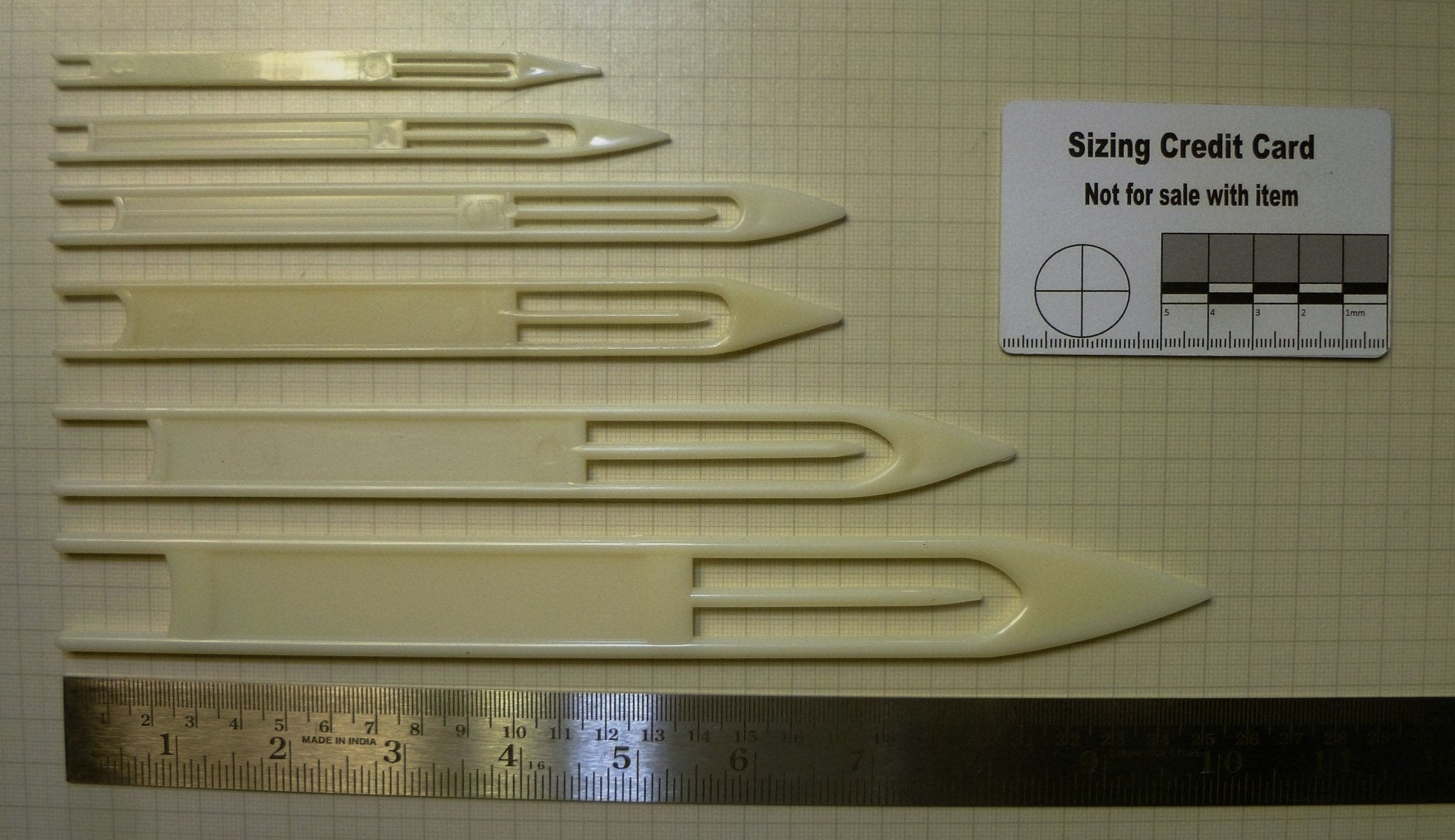 Net Needles for repair or making sizes 3 to 8 – Hugginsattic