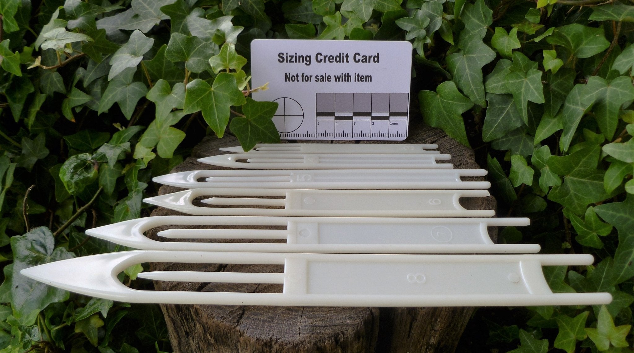 6 sizes of Net Needles for net repair or net making. Needle sizes 3 to ...