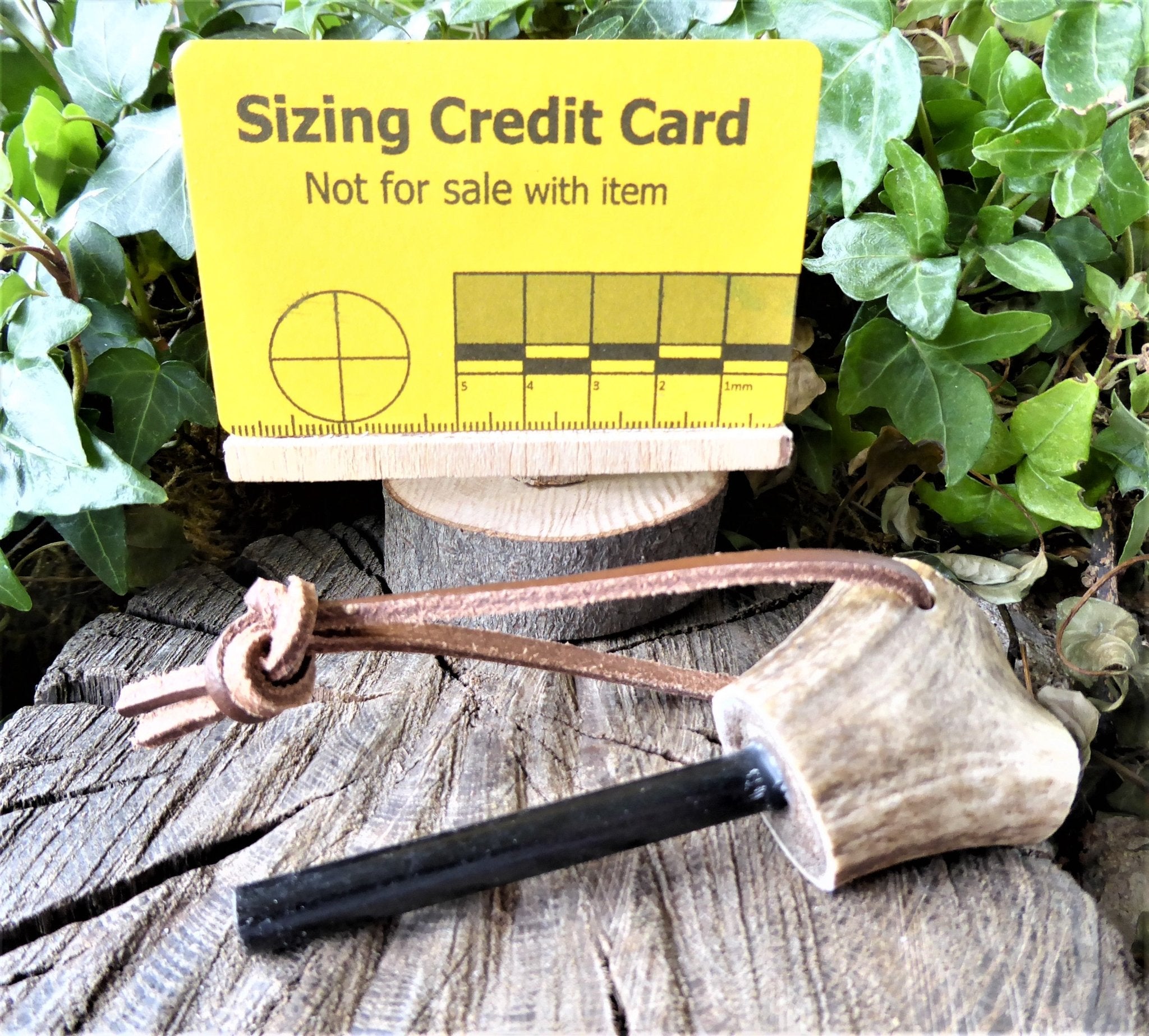 Antler Knuckle Handled Firesteel various sizes | Hugginsattic