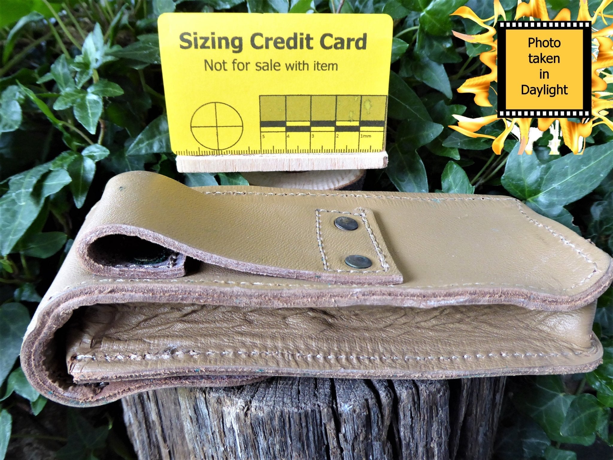 Army Surplus French Leather Magazine Pouch | Hugginsattic