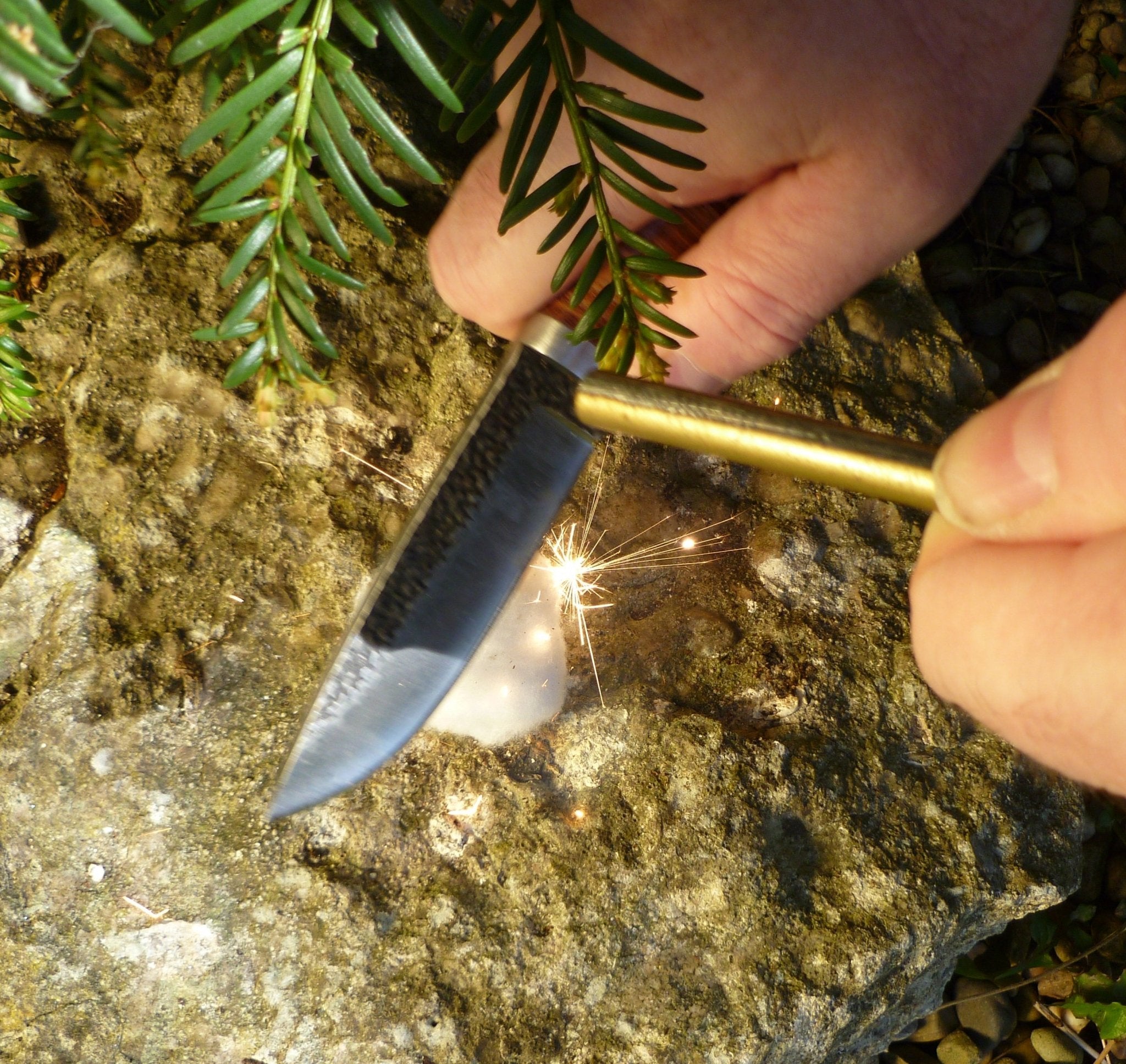 Blank Ferrocerium Rod, Gold colour coated – Hugginsattic