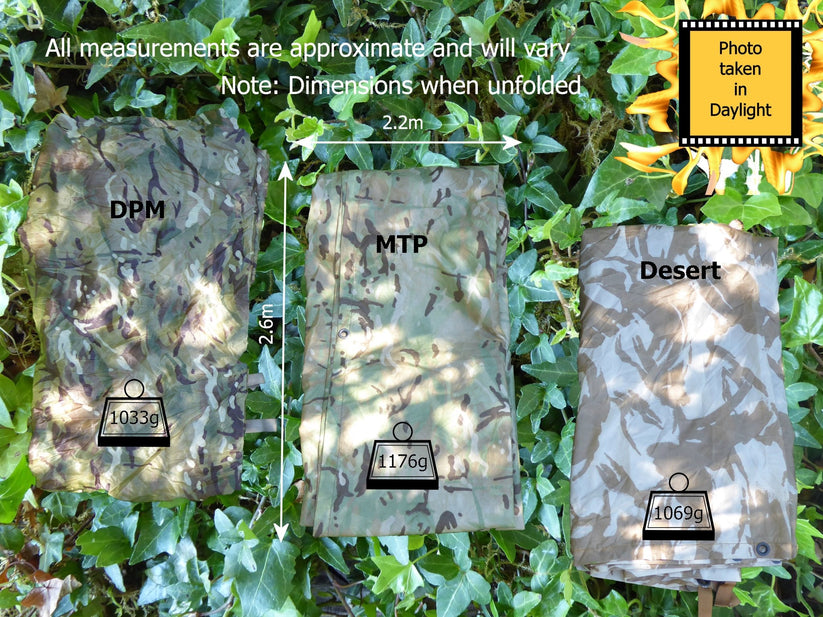 BRITISH ARMY Basha Grade 1 USED DPM MTP Desert – Hugginsattic
