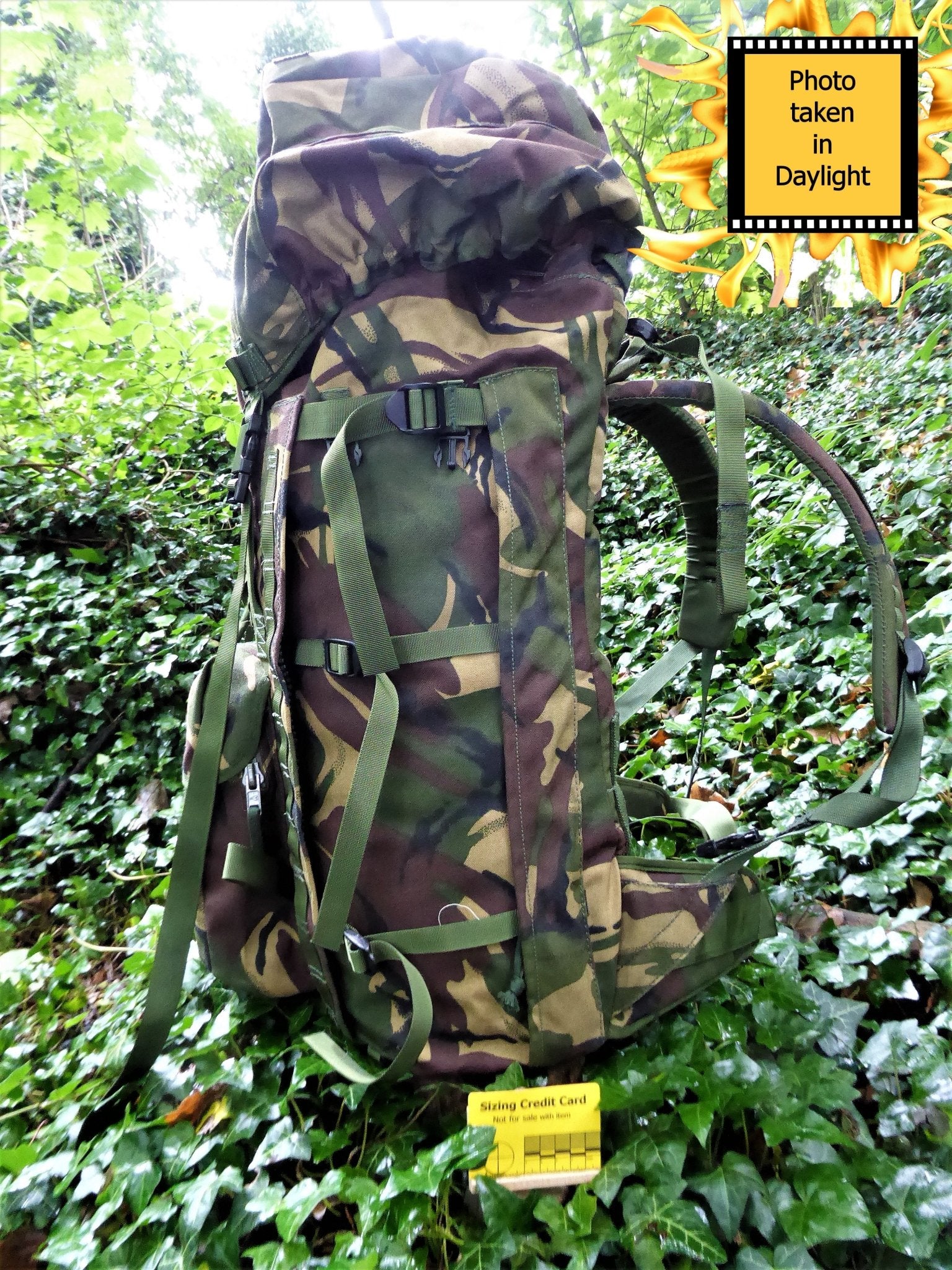 British Army Surplus DPM Bergen 100 Litre carrying capacity. Fitted ...