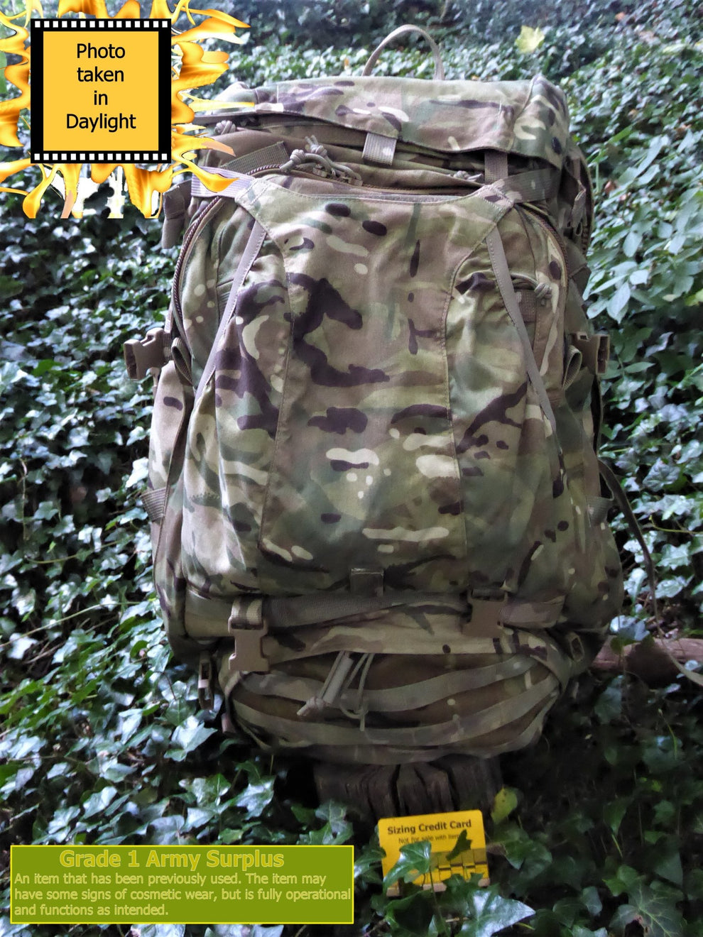 British Army Surplus MTP Virtus Bergen 90 litre – Hugginsattic
