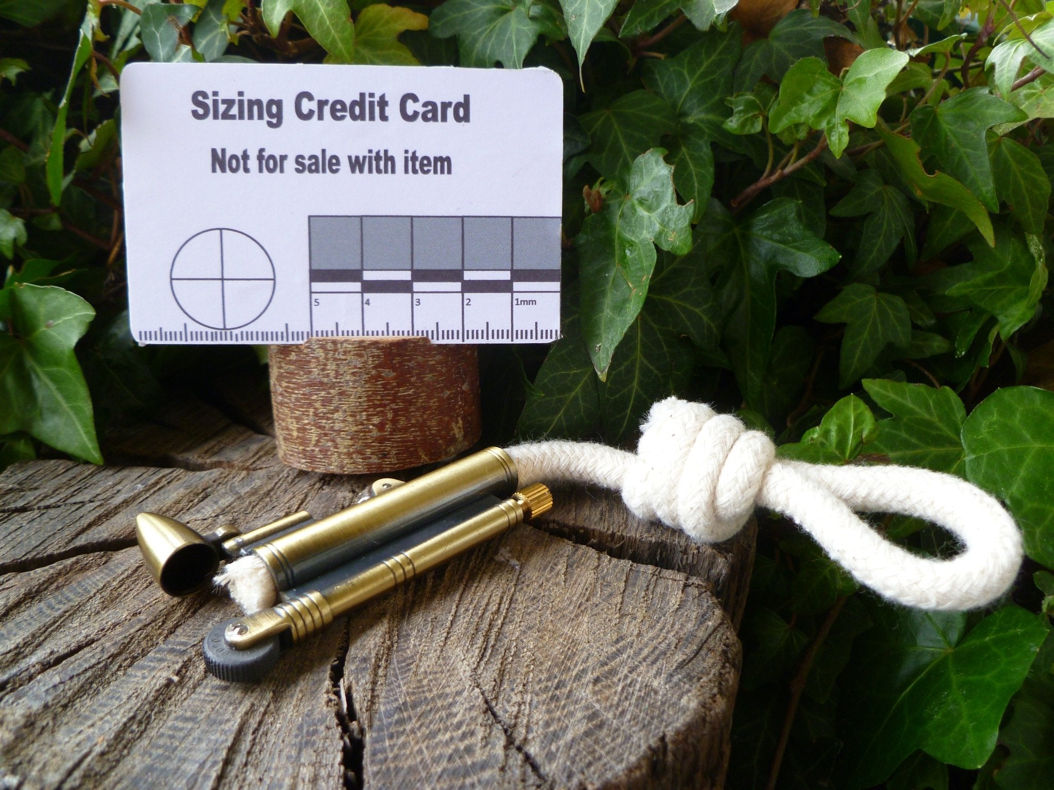 Bullet head brass Slow Match with spare Fire lighting taper 37" (94cm ...