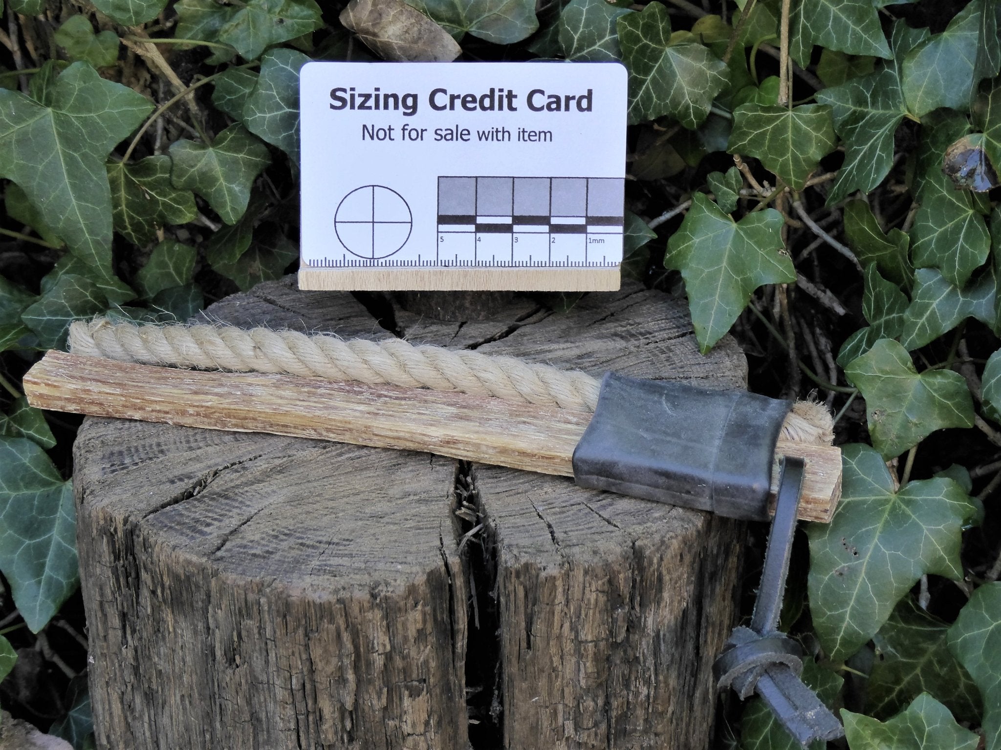 Fatwood stick, Jute Rope & Inner tube Bushcraft – Hugginsattic