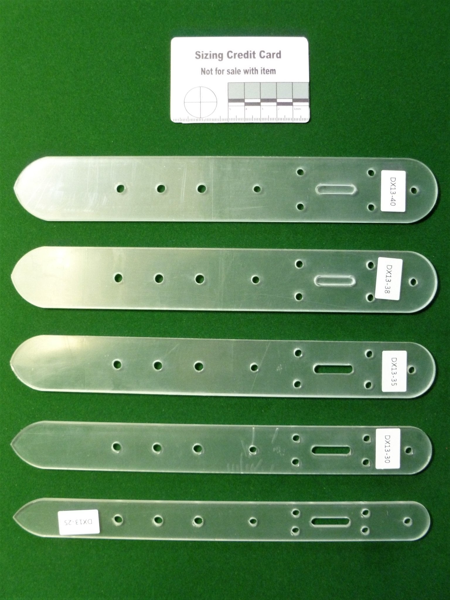 Leathercraft Belt End Templates 2 Choices | Hugginsattic