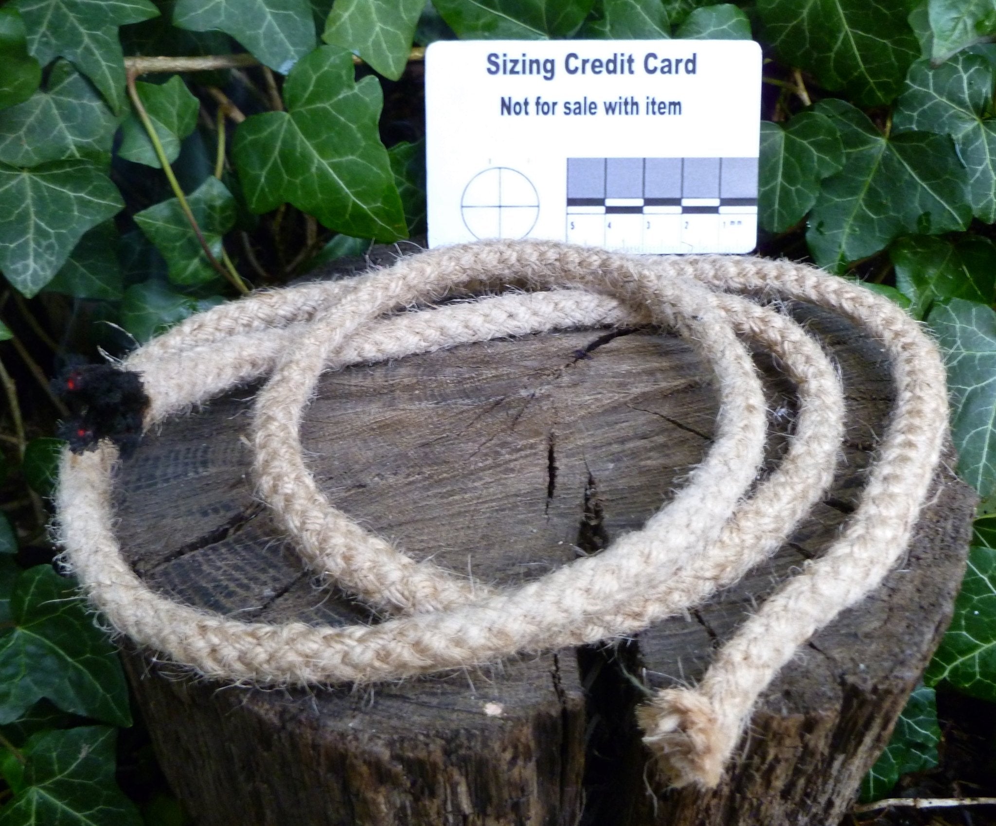 Medium Dia Braided Jute Fire lighting taper 95cm – Hugginsattic