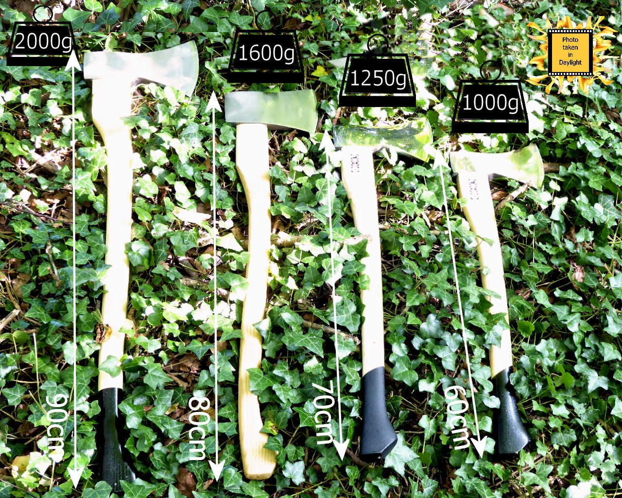 Muller 1250g Yankee Felling Axe with ash handle – Hugginsattic
