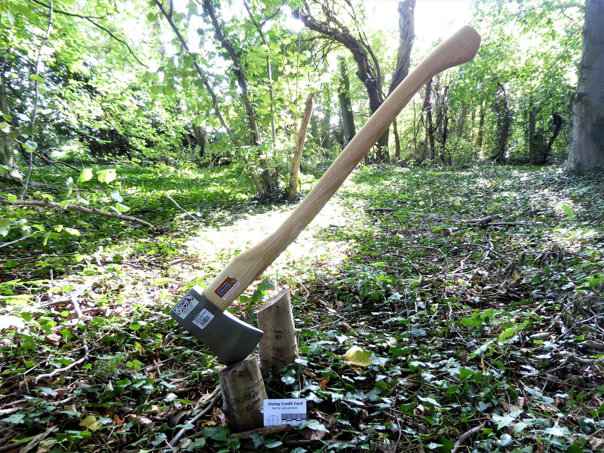 Muller 1600g Yankee Felling Axe with ash handle – Hugginsattic