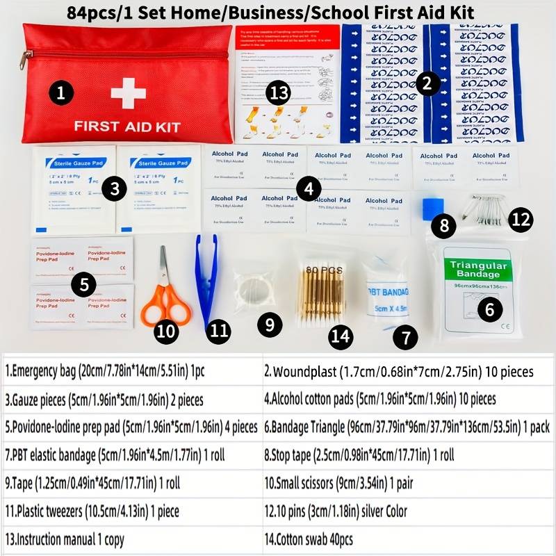 Personal First Aid Kit Enjoy peace of mind – Hugginsattic