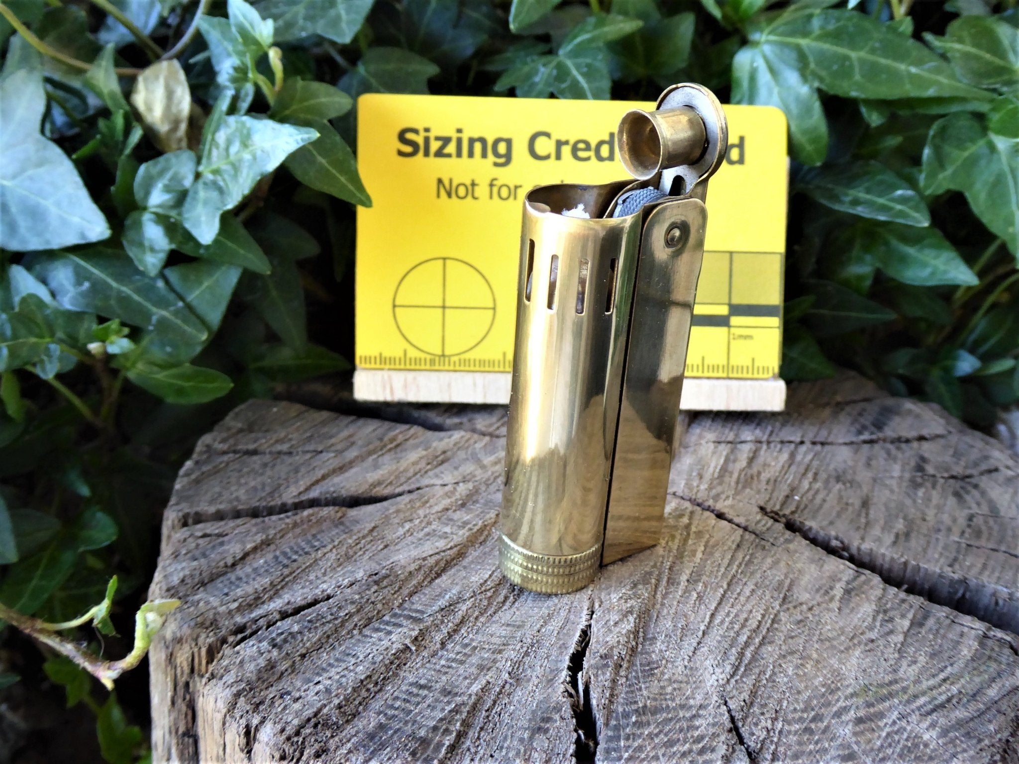 Repro IMCO 6600 Brass Lighter, detachable candle – Hugginsattic