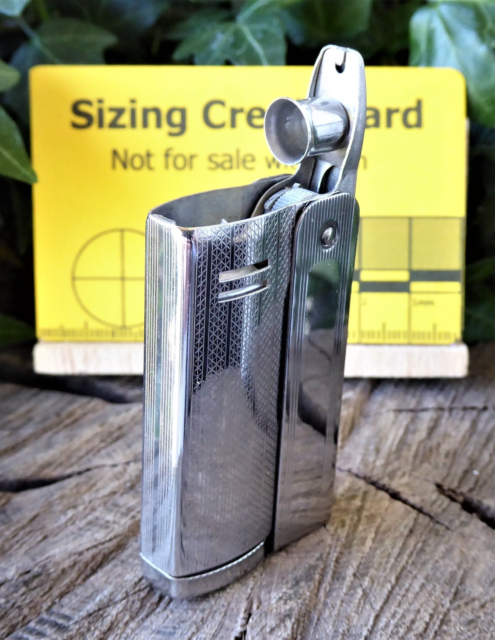 Reproduction thin blank panel IMCO 6800 Lighter with detachable candle ...