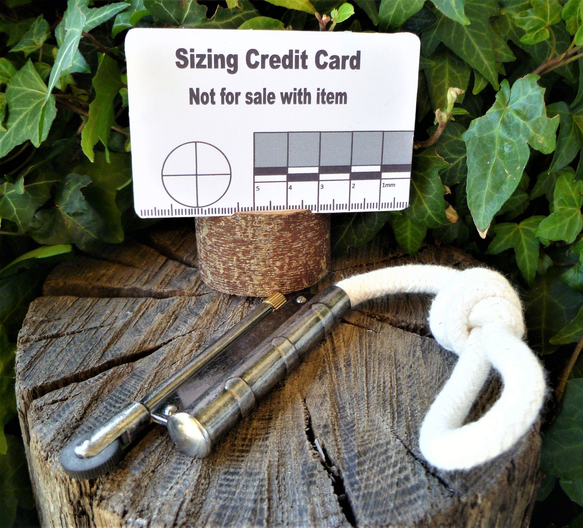 Unique Black Slow Match with spare taper | Hugginsattic