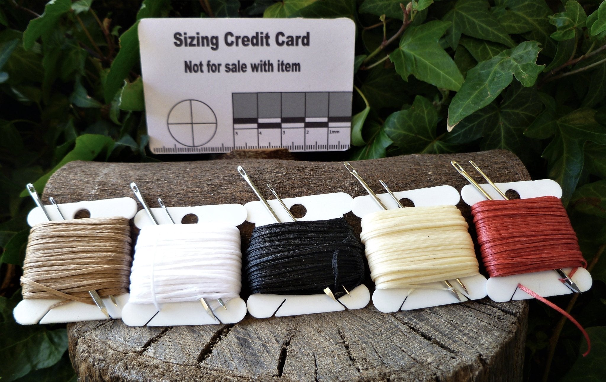 Waxed thread and needles for leather repair – Hugginsattic
