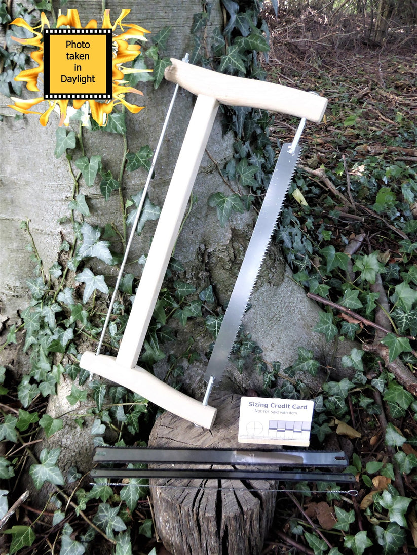 Wooden 30cm Collapsible Frame Saw lightweight, – Hugginsattic